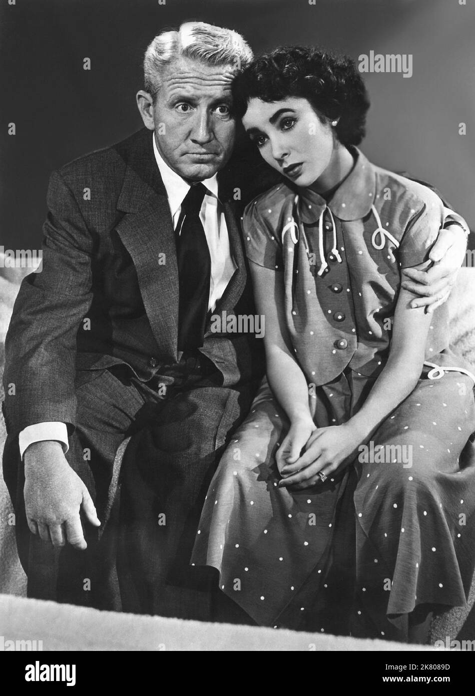 Spencer Tracy, Elizabeth Taylor Film Father'S Little Dividend (1952 ...