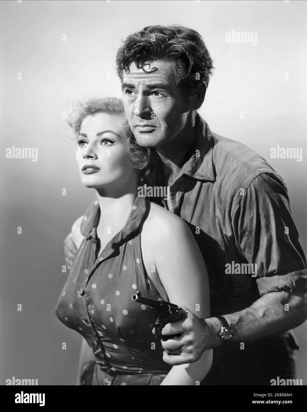 Anita Ekberg & Robert Ryan Film: Back From Eternity (USA 1956) Characters: Rena & Bill Lonagan ...