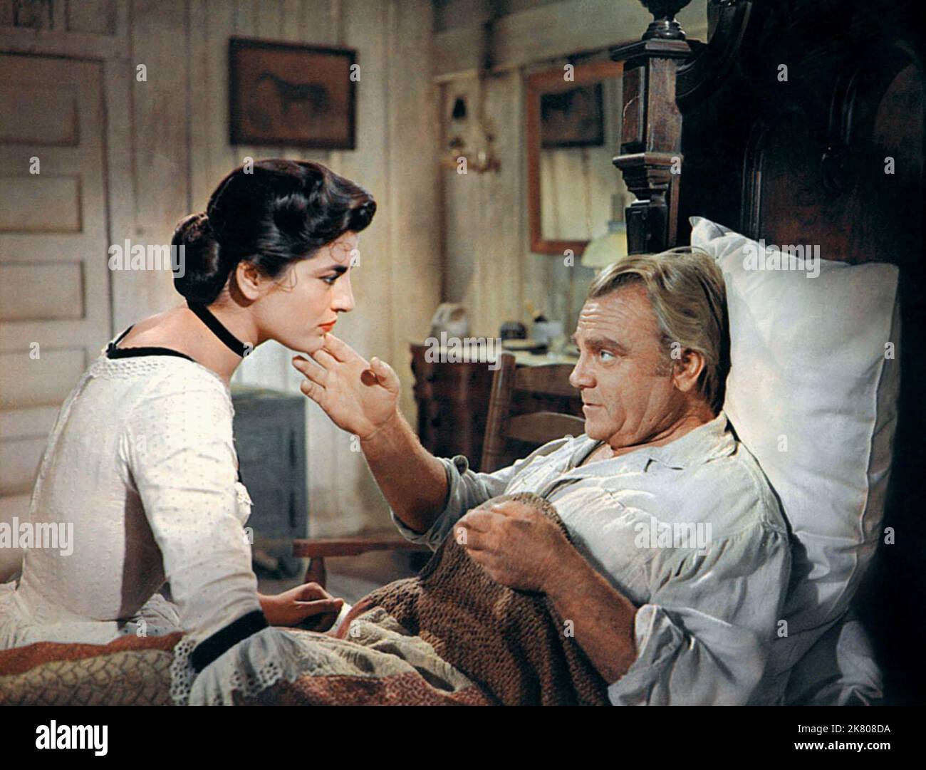 Iren Papas & James Cagney Film: Tribute To A Bad Man (1959) Characters ...