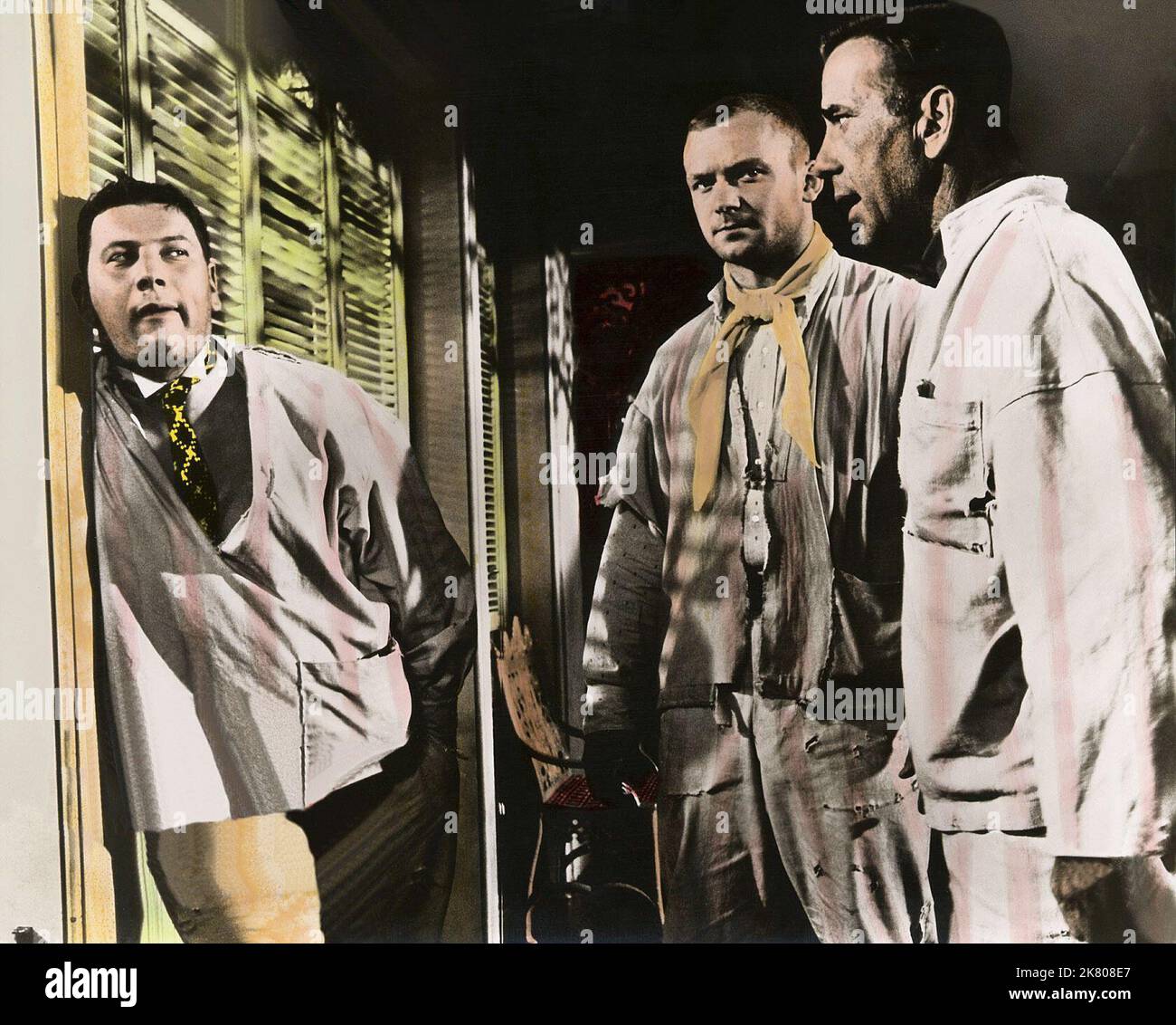 Peter Ustinov, Aldo Ray & Humphrey Bogart Film We'Re No Angels (1952 ...