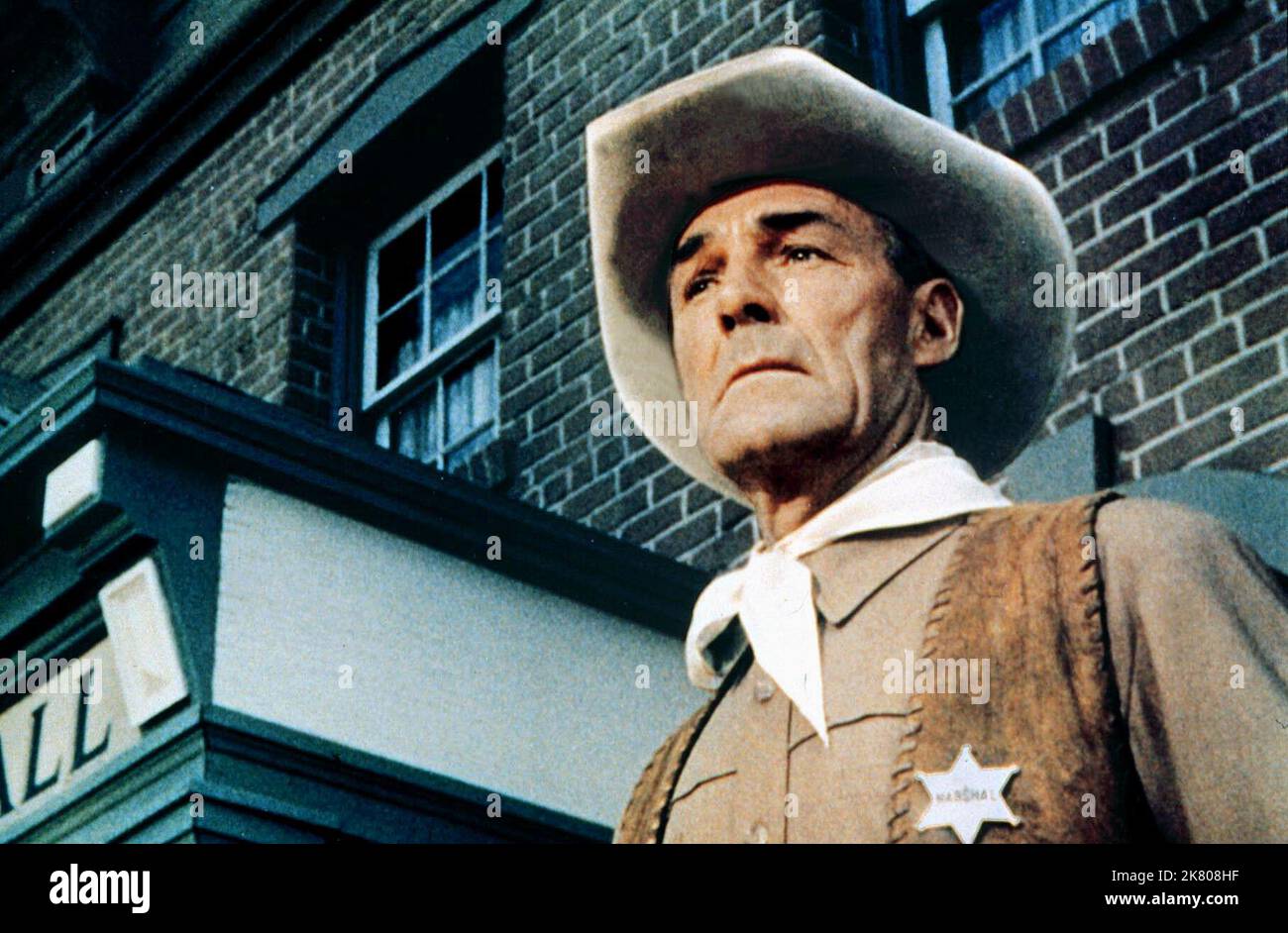 Randolph Scott Film A Lawless Street (1958) Characters: Marshal Calem ...