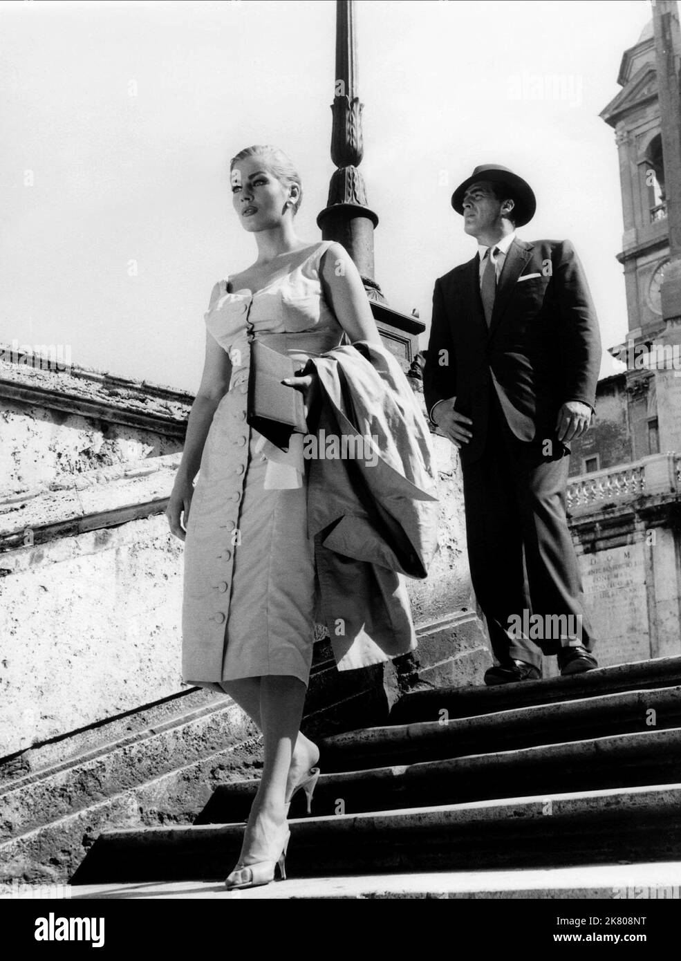 Anita Ekberg & Victor Mature Film Interpol;Pickup Alley (UK 1957 ...