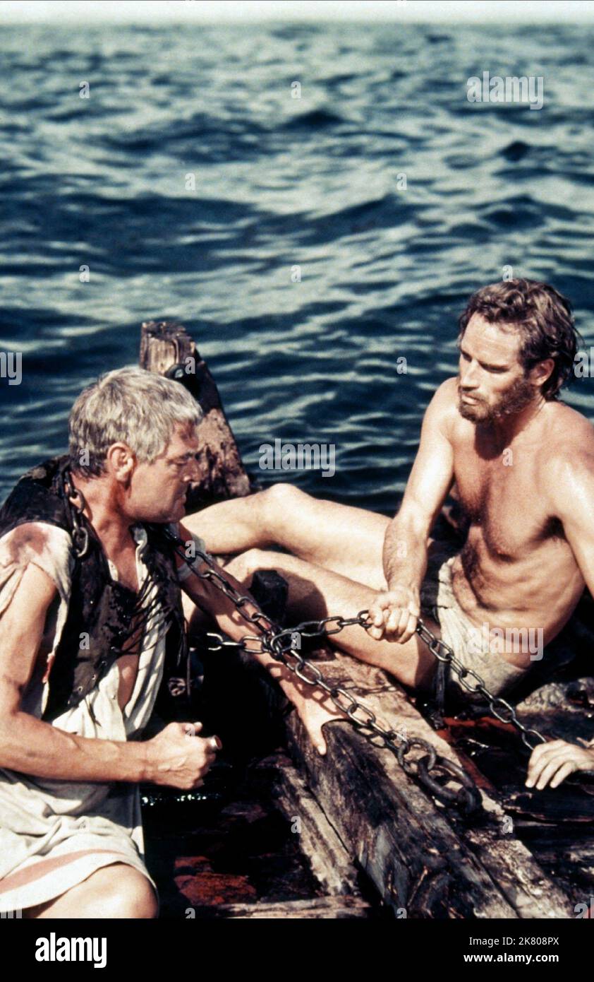 Jack Hawkins & Charlton Heston Film Ben-Hur; Ben Hur (USA 1959 ...