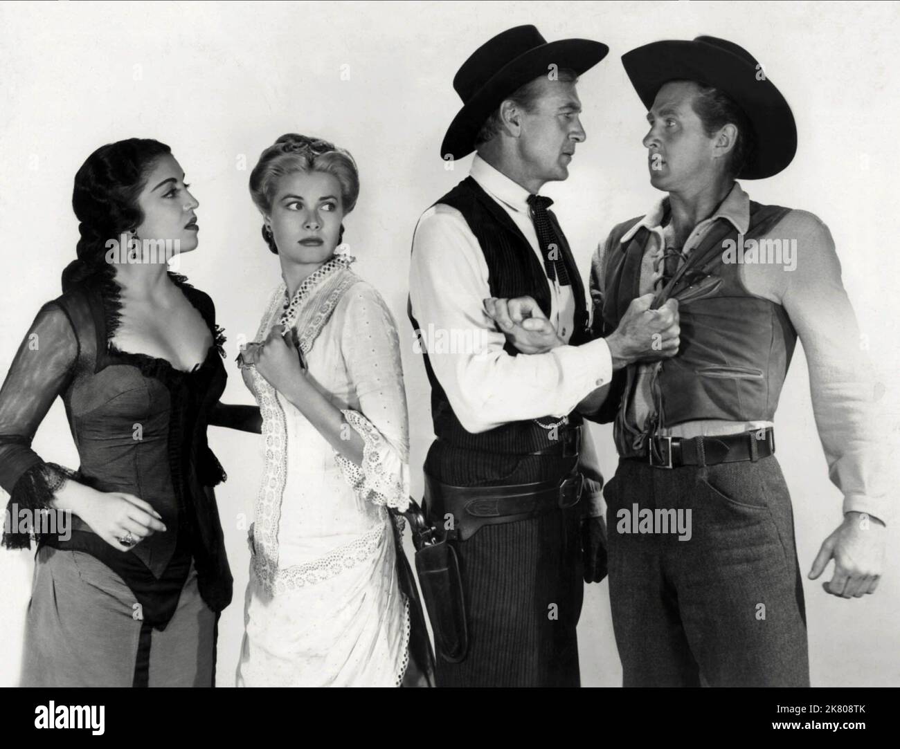 Katy Jurado, Grace Kelly, Gary Cooper & Lloyd Bridges Film: High Noon ...