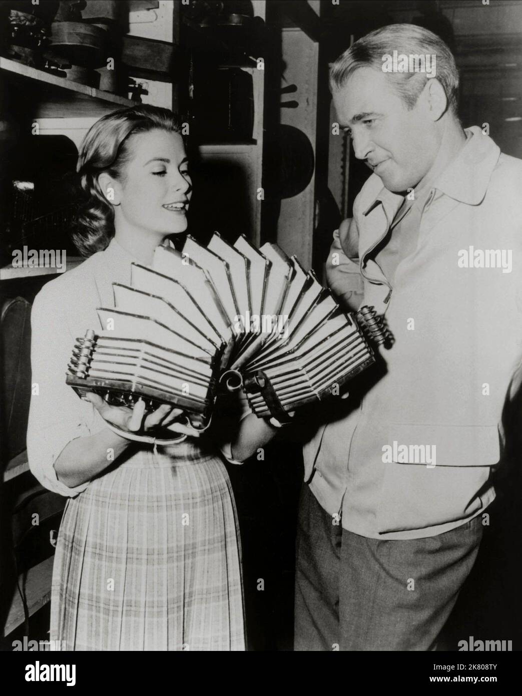 Grace Kelly & James Stewart Film Rear Window (USA 1954) Characters ...