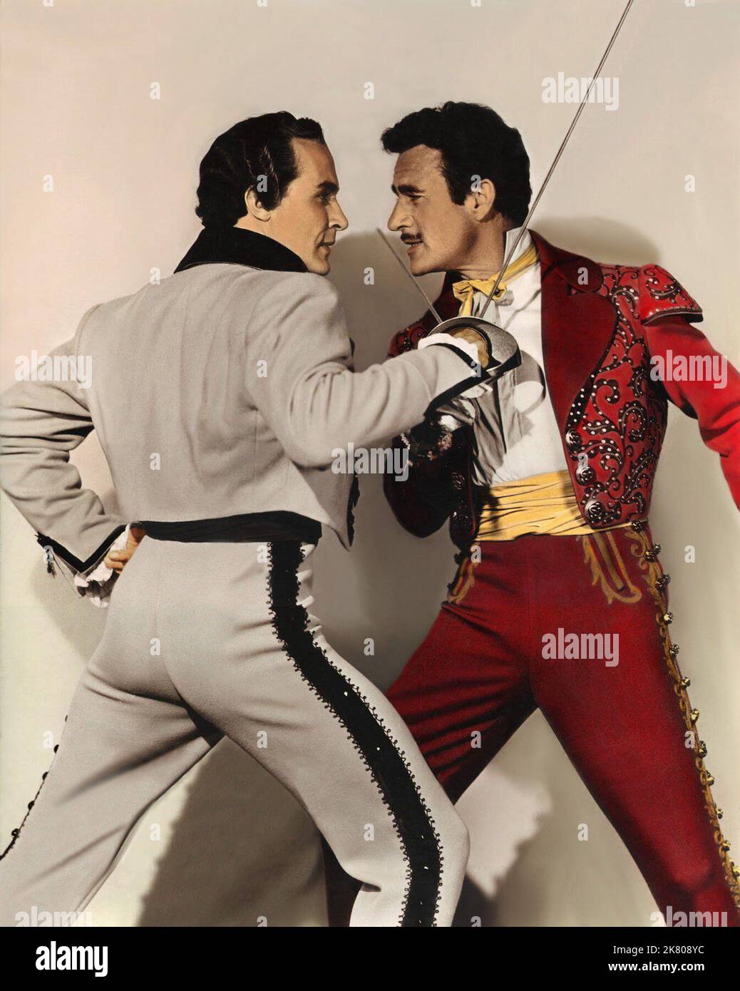 Ricardo Montalban & Gilbert Roland Film Mark Of The Renegade (1950 ...