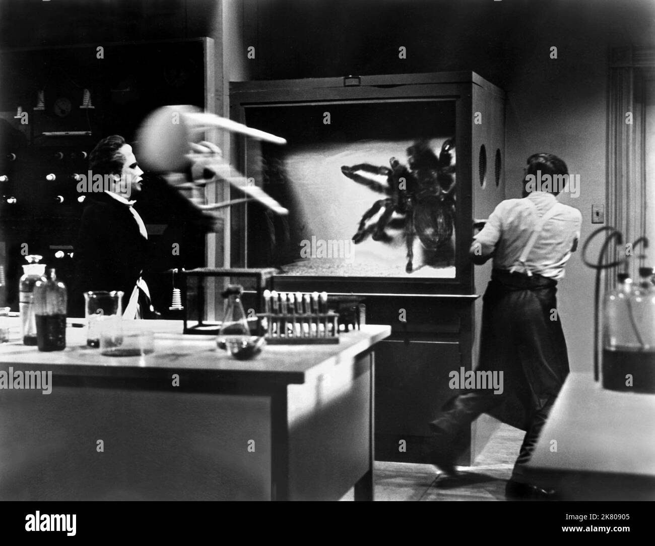 Eddie Parker & Leo G. Carroll Film Tarantula (1951) Characters: Paul ...