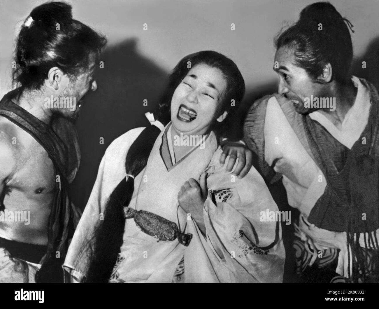 Toshiro Mifune, Machiko Kyo & Masayuki Mori Film: Rashomon, In The ...
