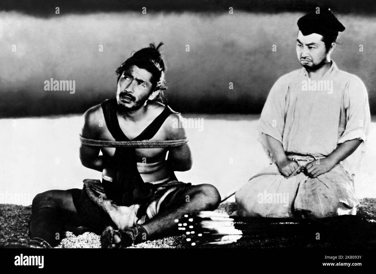 Toshiro Mifune Film Rashomon, In The Woods (1950) Characters: Tajomaru ...