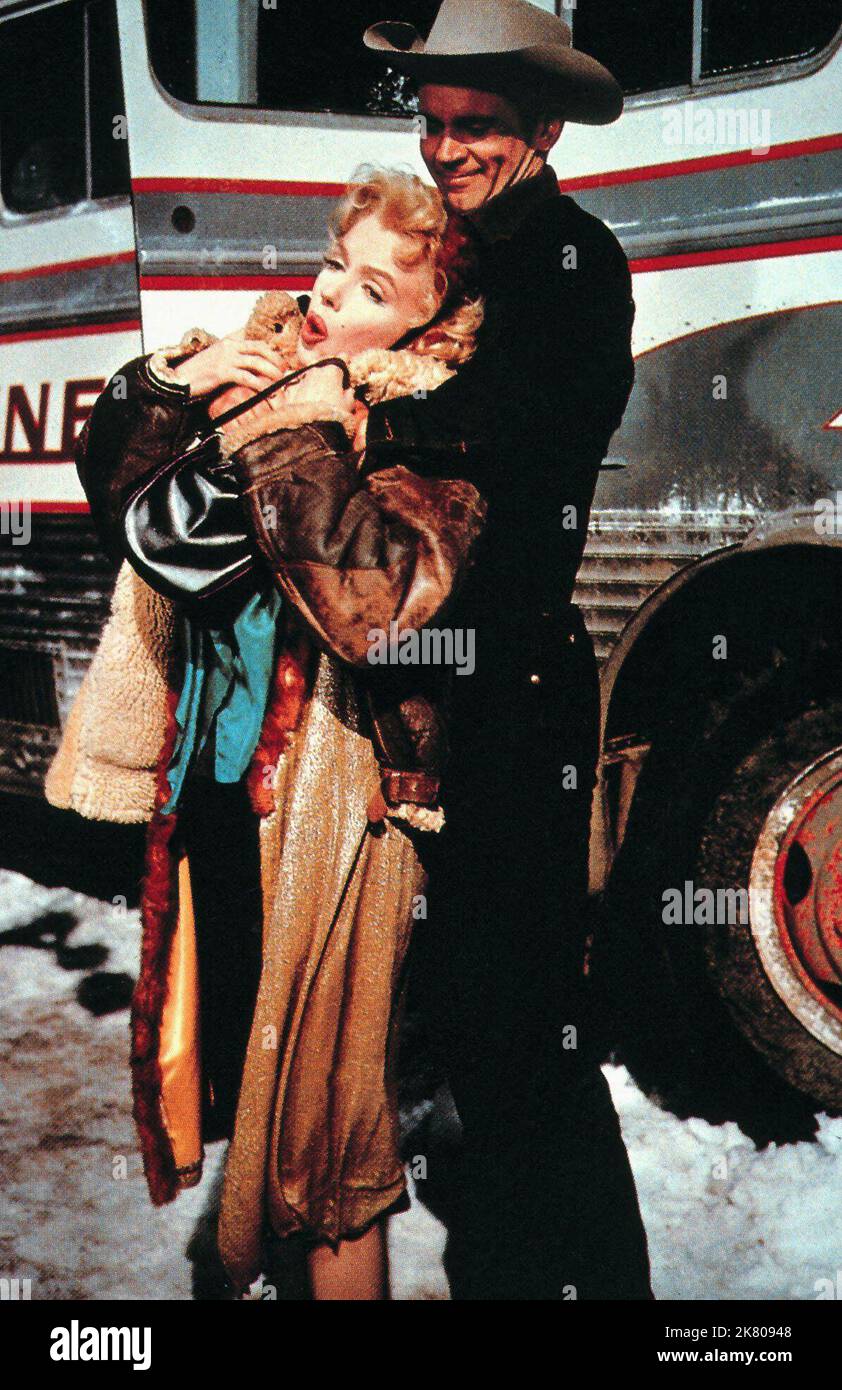 Marilyn Monroe & Don Murray Film Bus Stop (USA 1956) Characters: Cherie ...