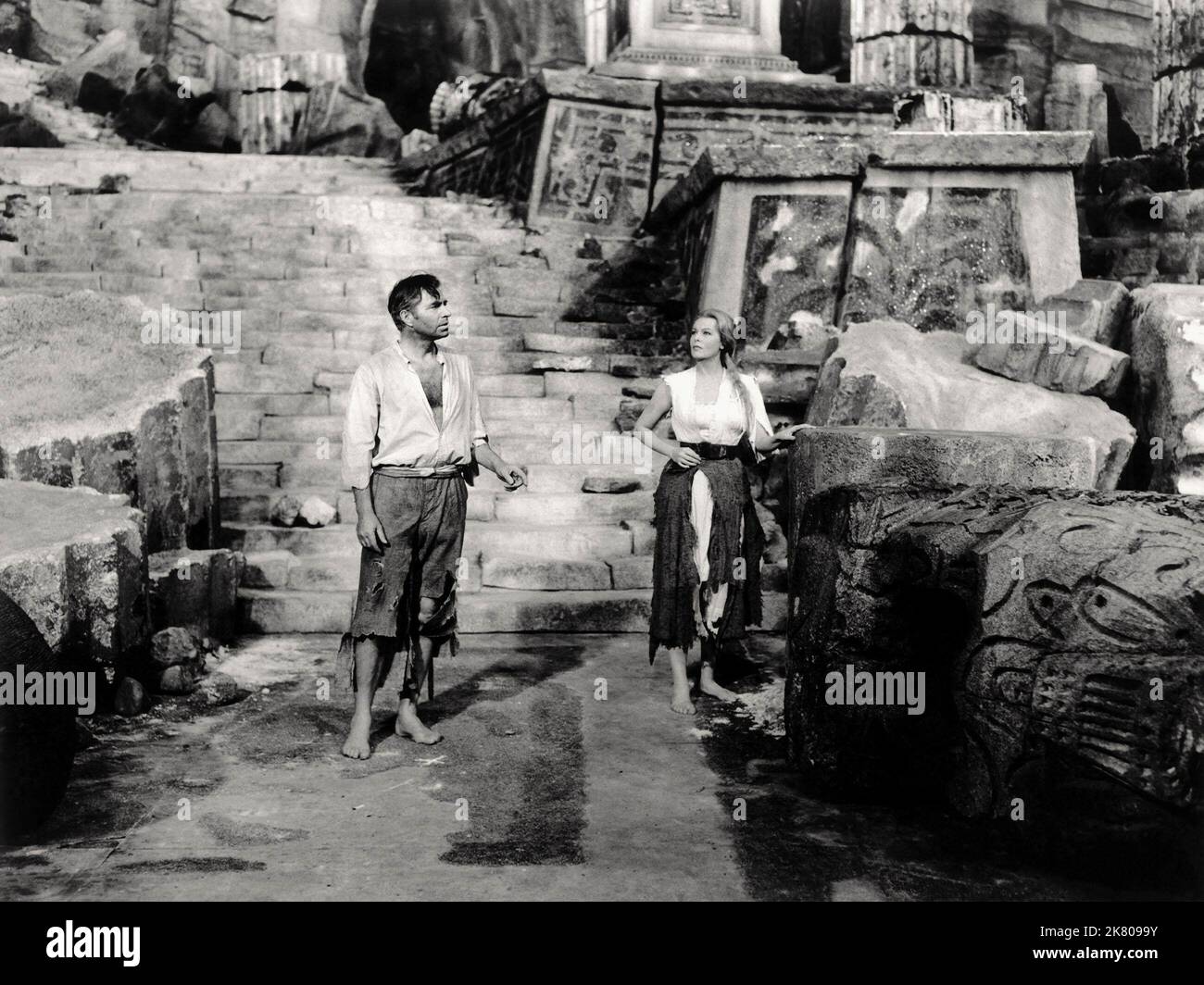 James Mason & Arlene Dahl Film: Journey To The Center Of The Earth ...