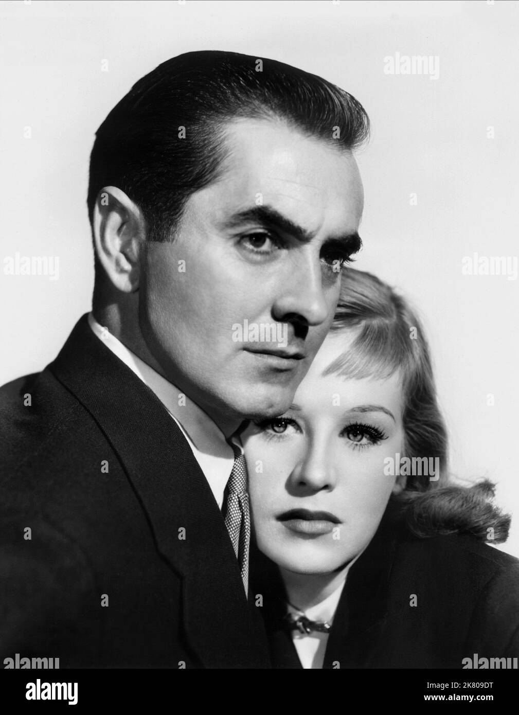 Tyrone Power & Hildegard Knef Film: Diplomatic Courier (USA 1952 ...