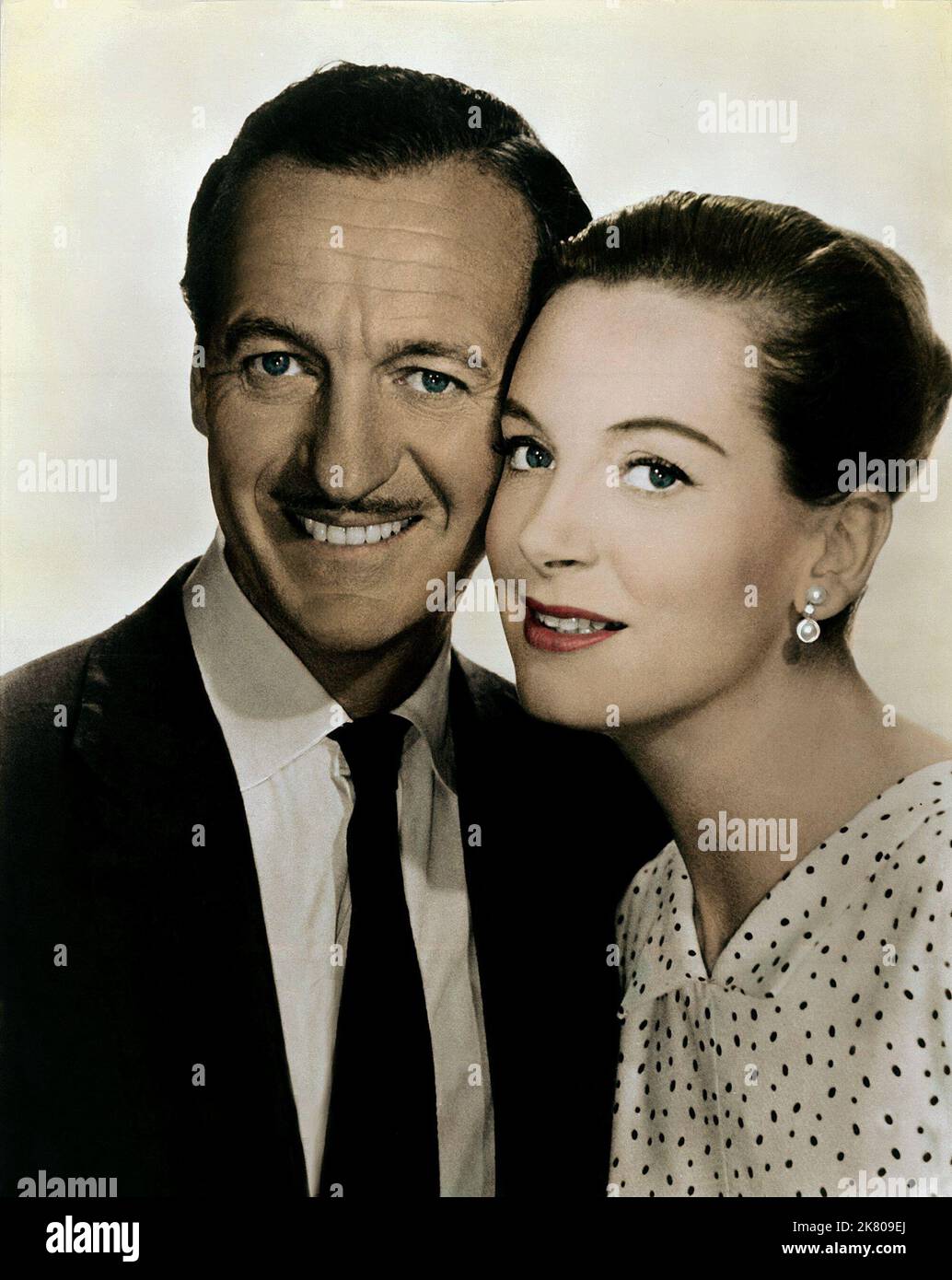 David Niven & Deborah Kerr Film Bonjour Tristesse (1955) Characters ...
