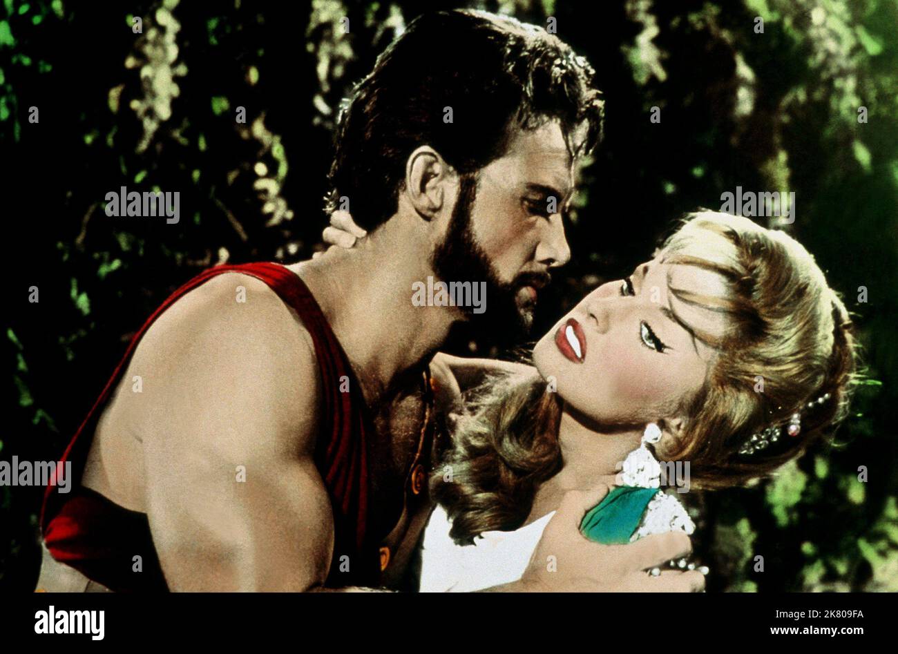 Steve Reeves & Sylvia Lopez Film: Hercules And The Queen Of Sheba ...