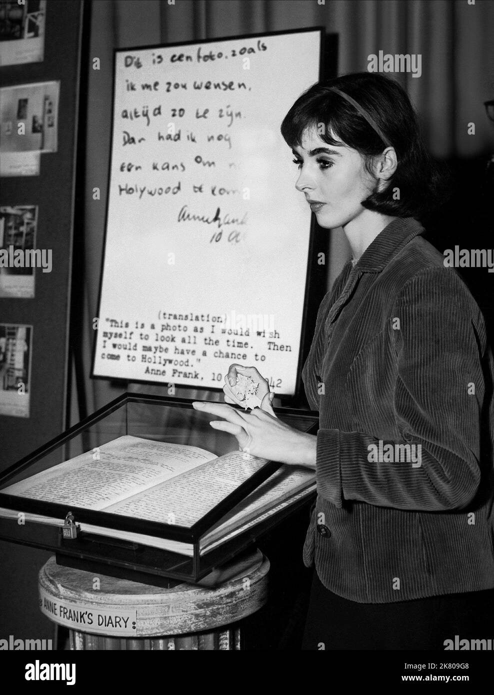Millie Perkins Film The Diary Of Anne Frank (USA 1959) Characters: Anne ...
