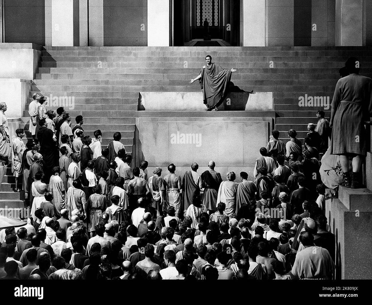 Marlon Brando Film Julius Caesar (USA 1953) Characters: Mark Antony ...