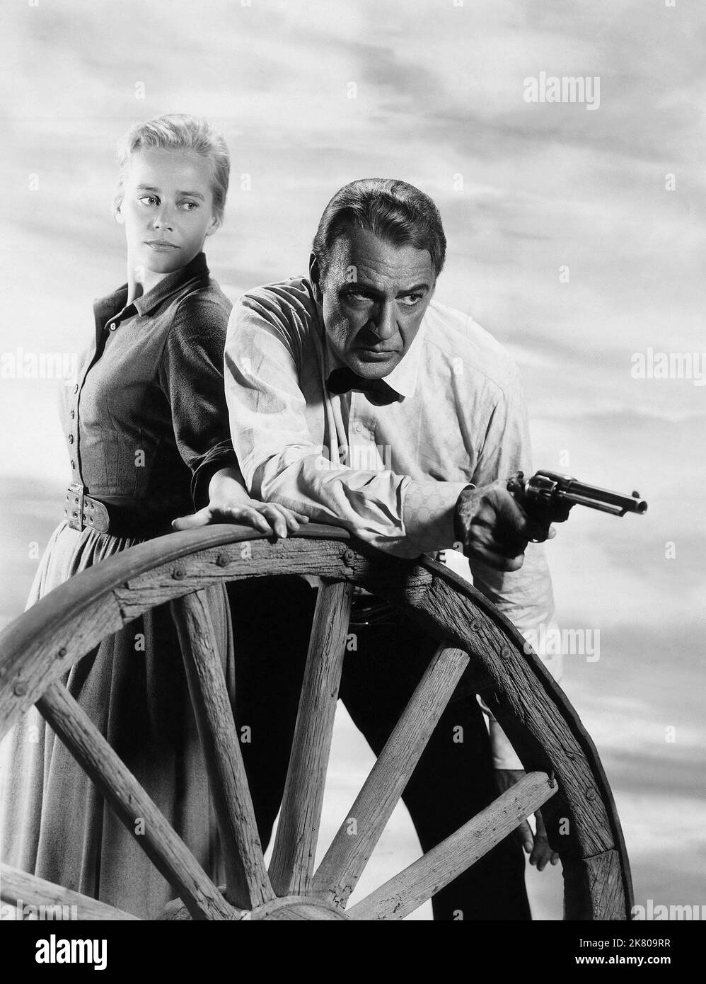 Maria Schell & Gary Cooper Film: The Hanging Tree (USA 1959) Characters ...