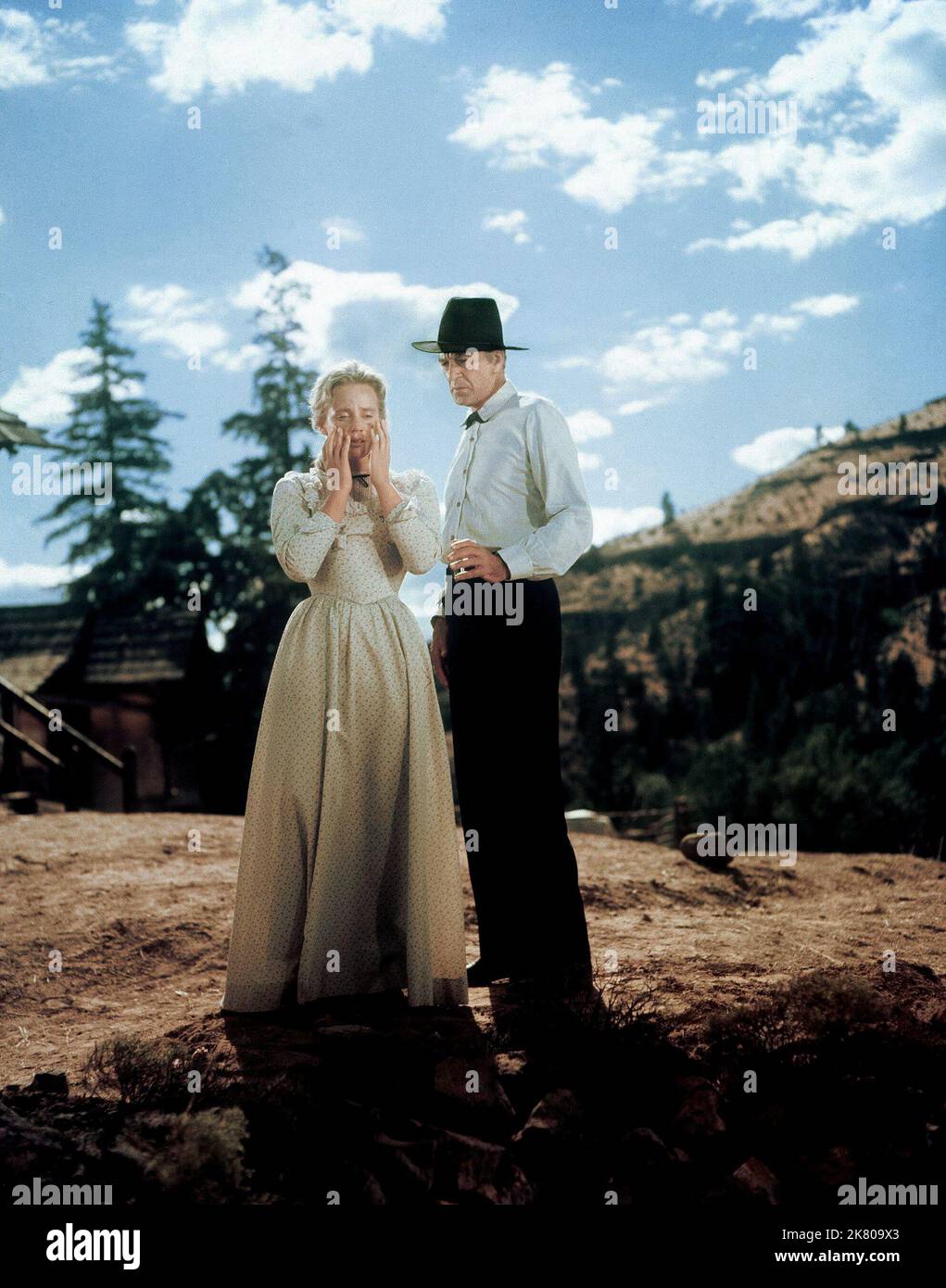 Maria Schell & Gary Cooper Film The Hanging Tree (USA 1959) Characters ...