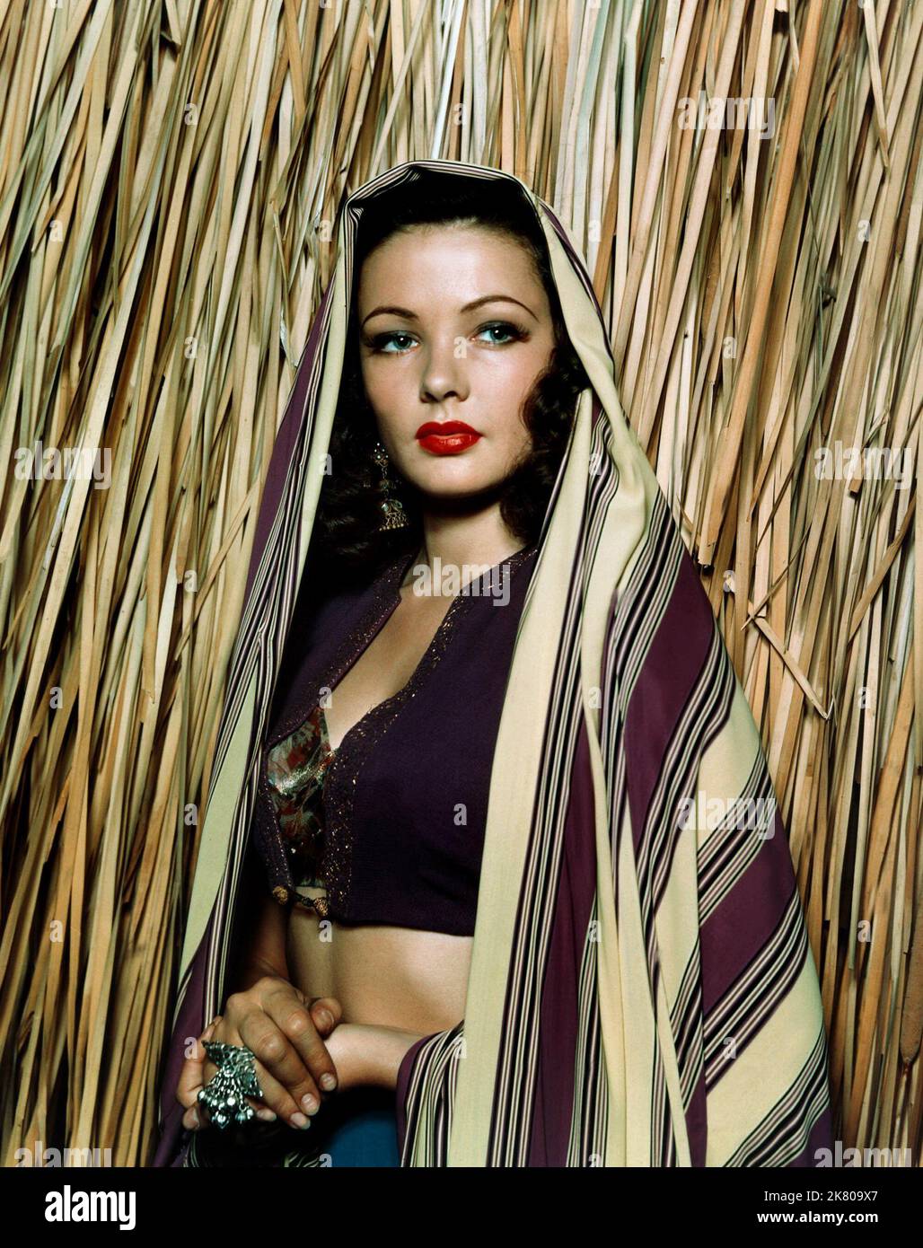 Gene Tierney Film The Egyptian (1954) Characters: Baketamon Director ...