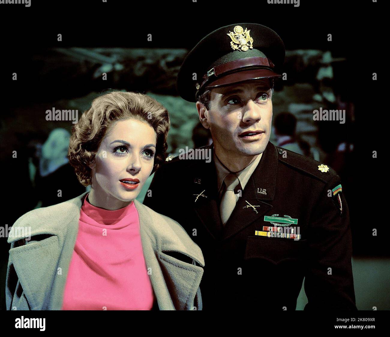 Dana Wynter, Mel Ferrer Film Fraulein (1958) Characters: Erika ...