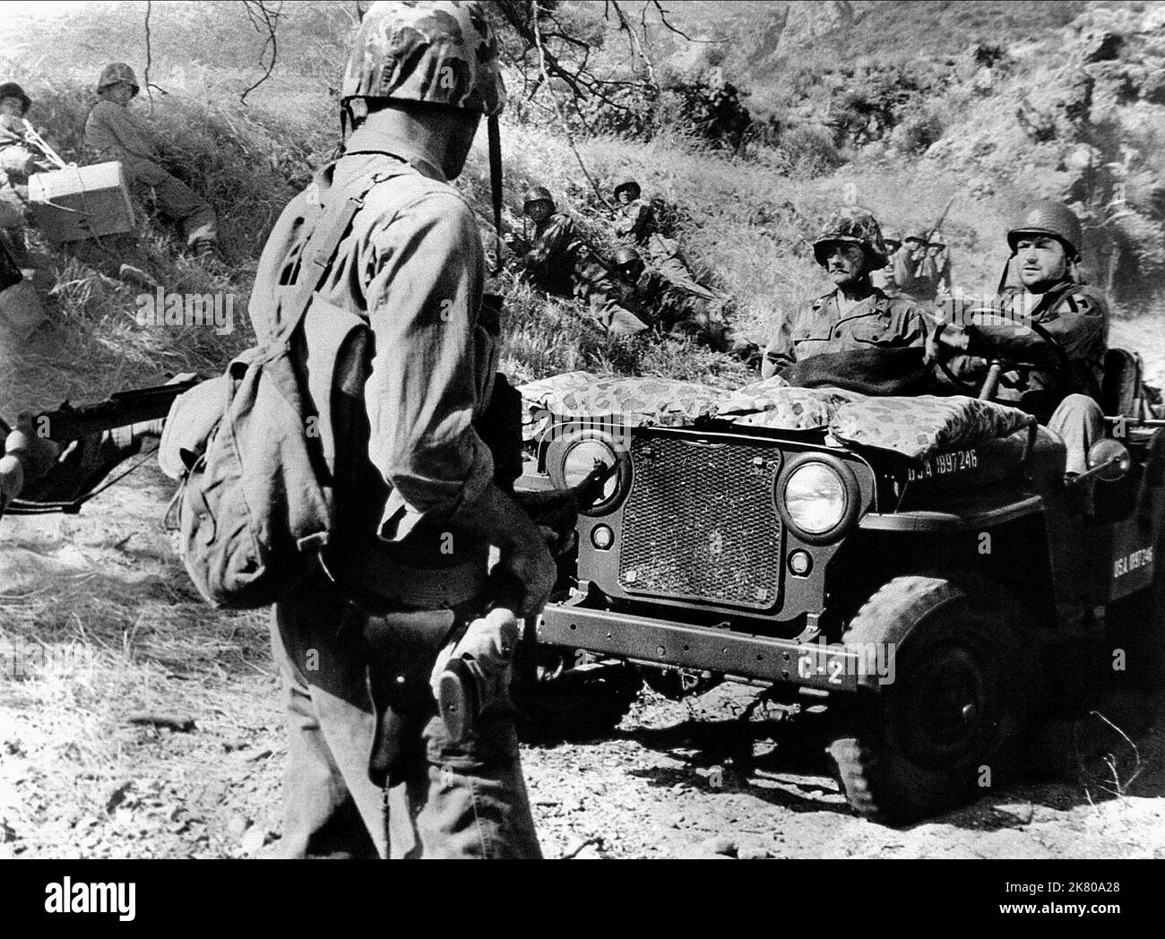 Men in war (1957) hi-res stock photography and images - Alamy