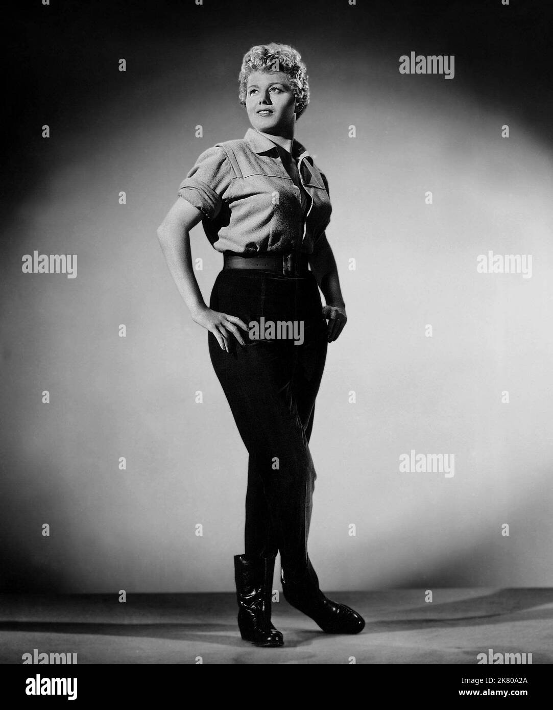 Shelley winters pancho villa Black and White Stock Photos & Images - Alamy