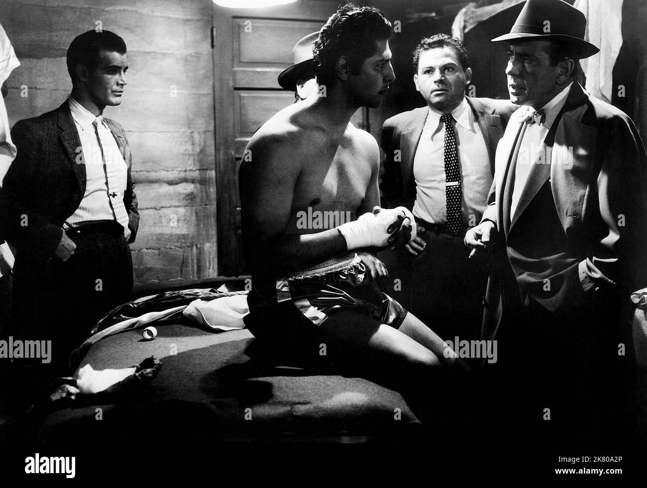 Mike Lane & Nehemiah Persoff Film: The Harder They Fall (1956) Characters: Toro Moreno & Leo 01 ...