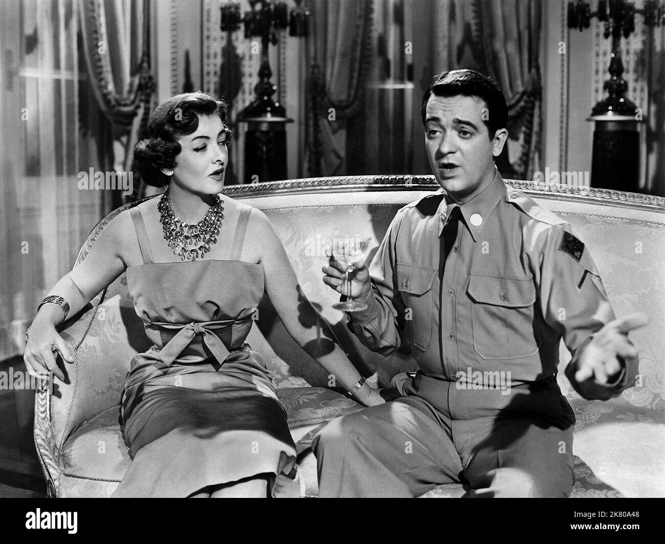 Myrna Loy & Tommy Noonan Film: The Ambassador'S Daughter (USA 1956 ...