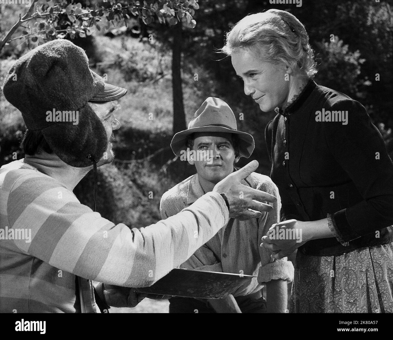 Karl Malden, Ben Piazza & Maria Schell Film: The Hanging Tree (USA 1959 ...