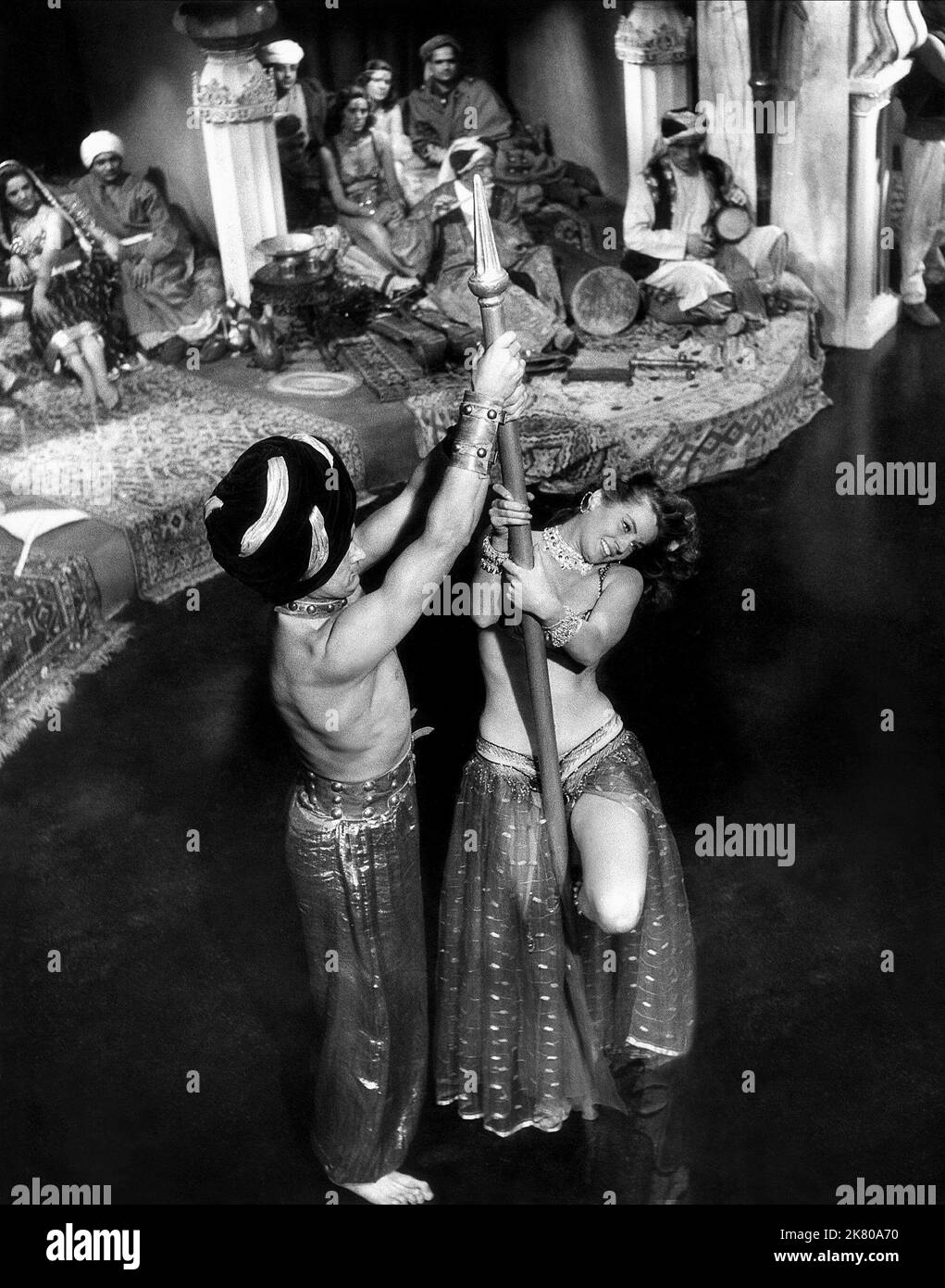 Anita Ekberg Film Zarak (UK 1956) Characters: Salma Director: Terence ...