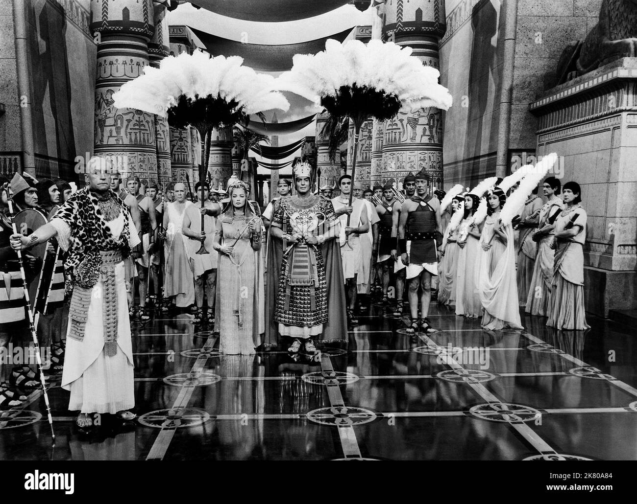 Gene Tierney Film The Egyptian (1954) Characters: Baketamon Director ...