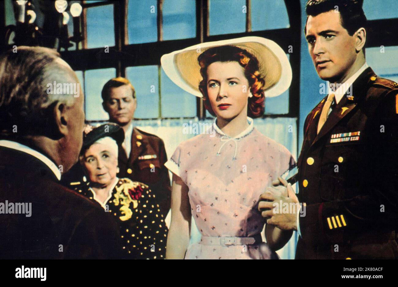 Cornell Borchers & Rock Hudson Film Never Say Goodbye (1956) Characters ...