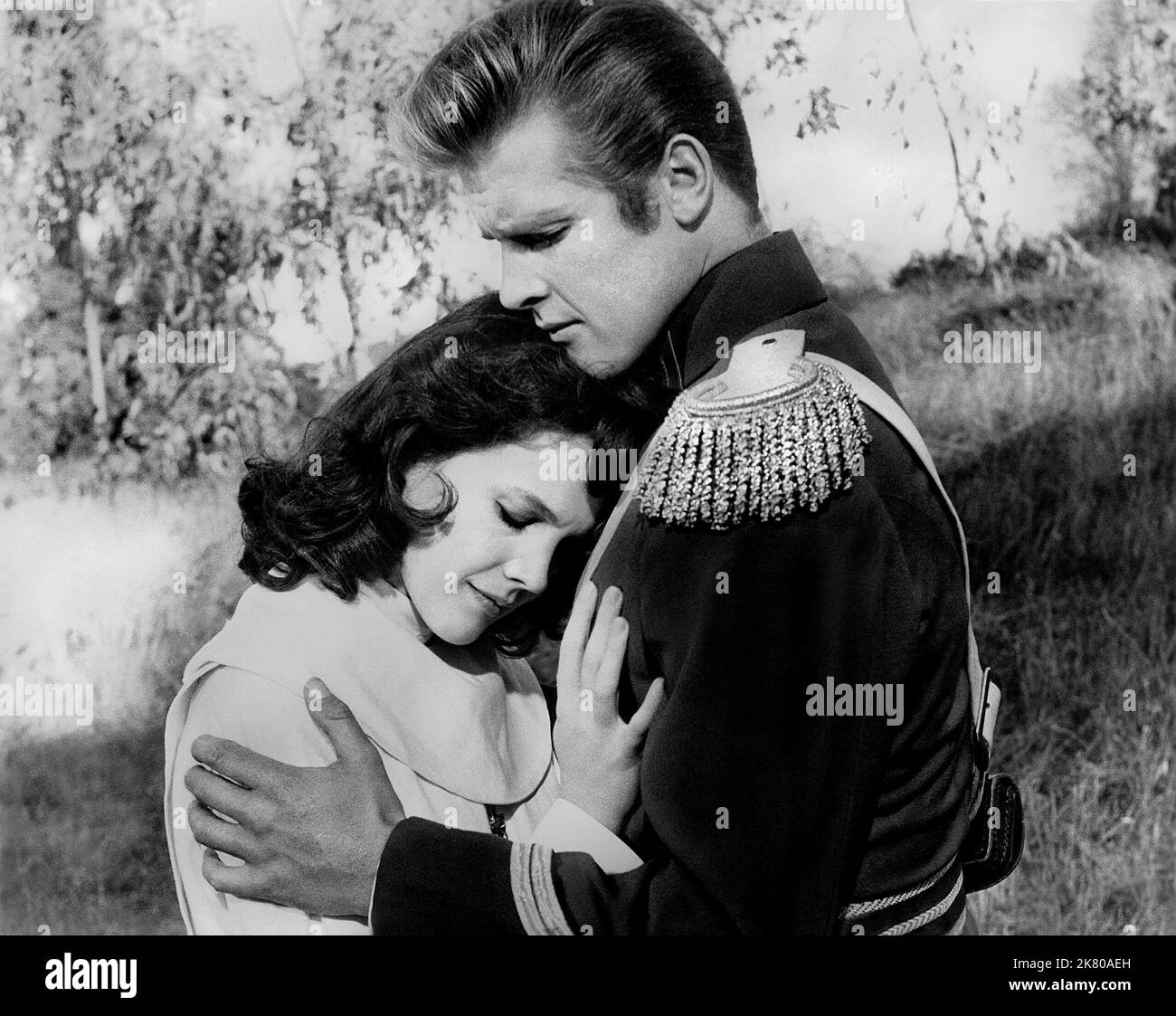 Carroll Baker & Roger Moore Film The Miracle (USA 1959) Characters ...