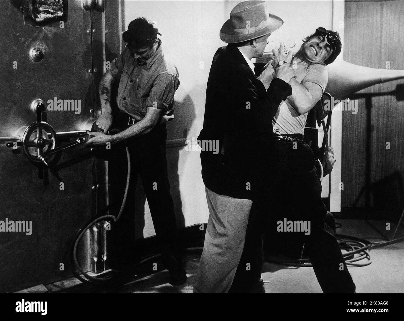 Sean Connery, John Paul & Murray Kash Film: Time Lock; (UK 1957 ...