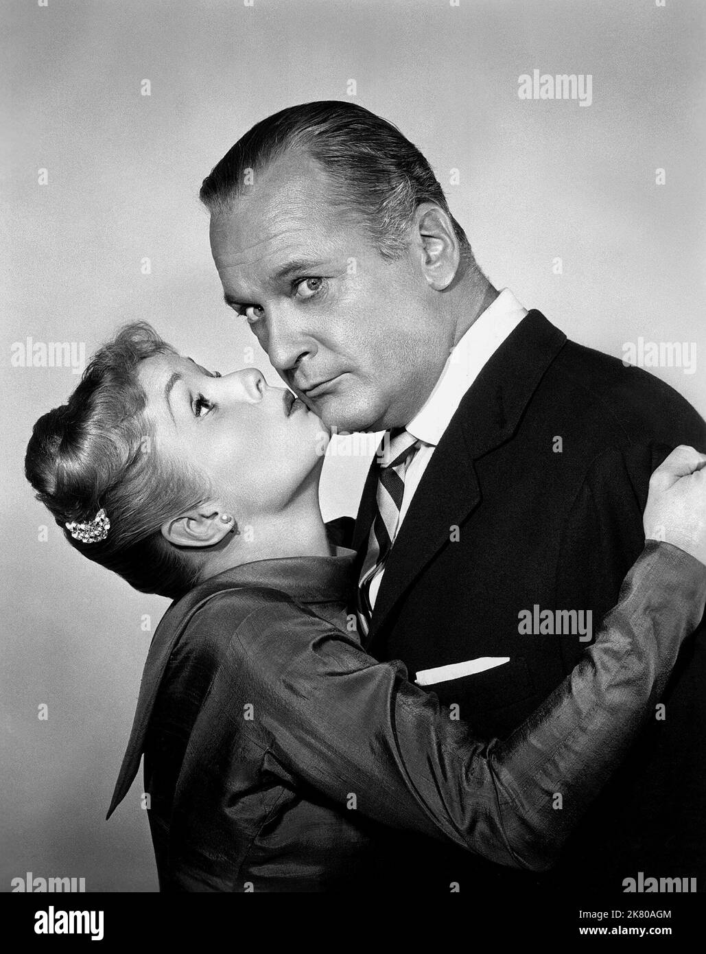 Debbie Reynolds & Curd Jürgens Film This Happy Feeling (USA 1958 ...