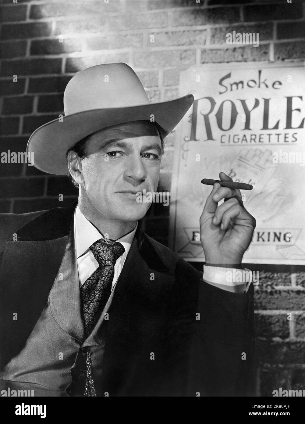 Gary Cooper Film Bright Leaf (USA 1950) Characters: Brant Royle ...