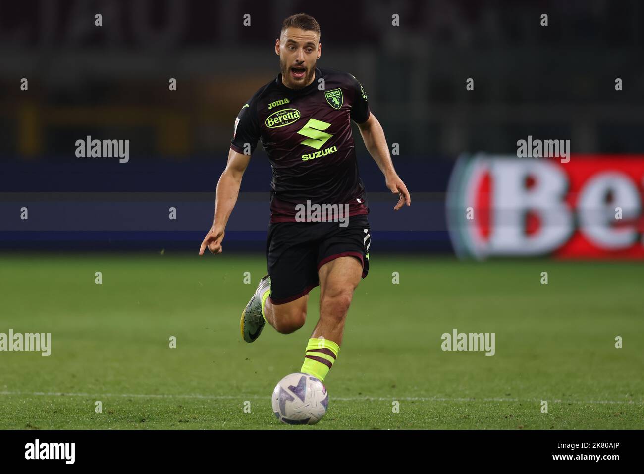 Turin, Italy, 18th October 2022. Nikola Vlasic of Torino FC during the ...