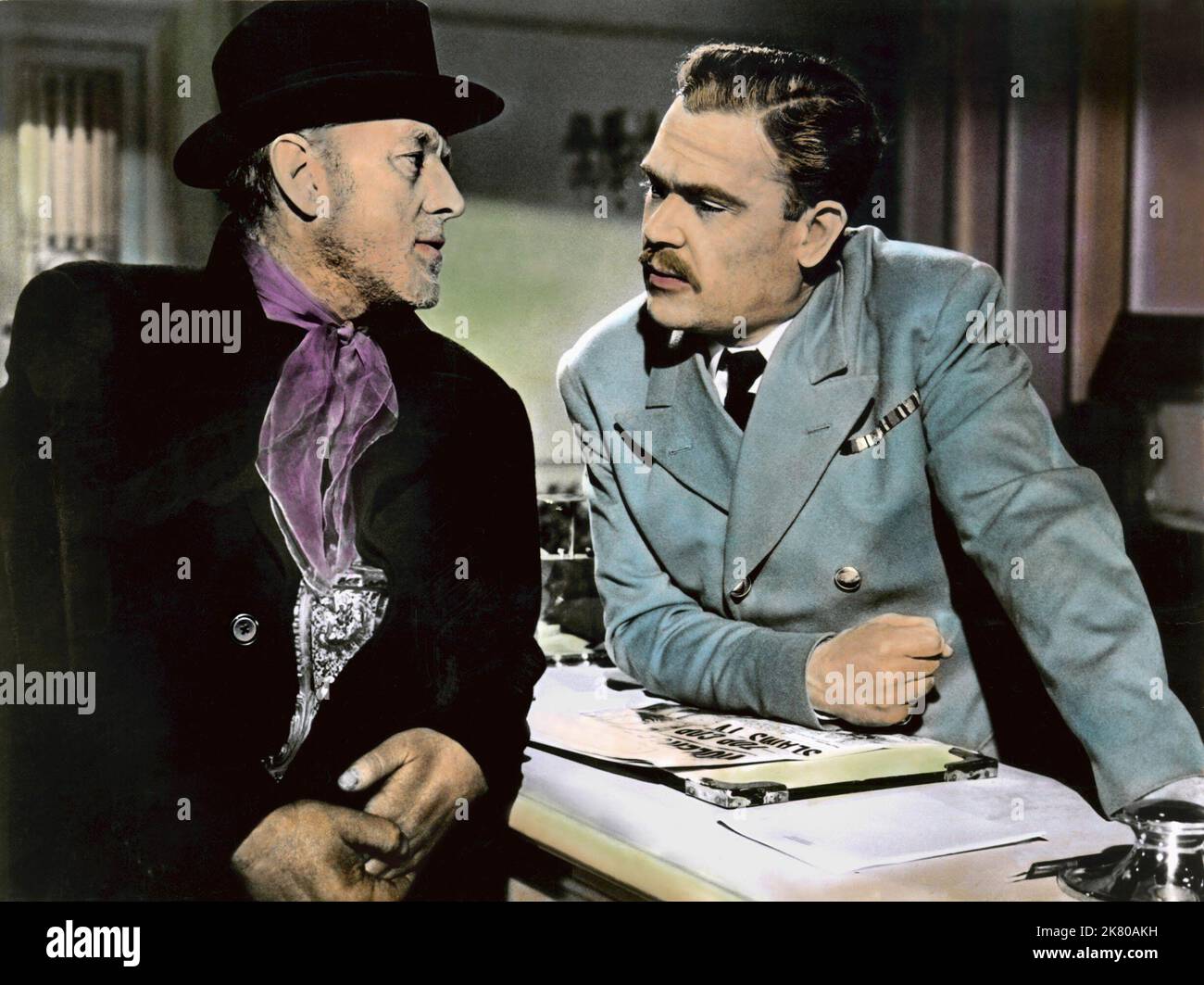 Alec Guinness & Reginald Beckwith Film The Horse'S Mouth (1958 ...