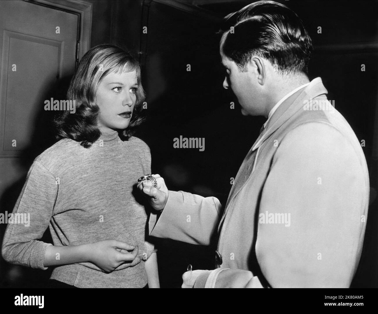 Hildegard Knef & Tyrone Power Film: Diplomatic Courier (USA 1952 ...