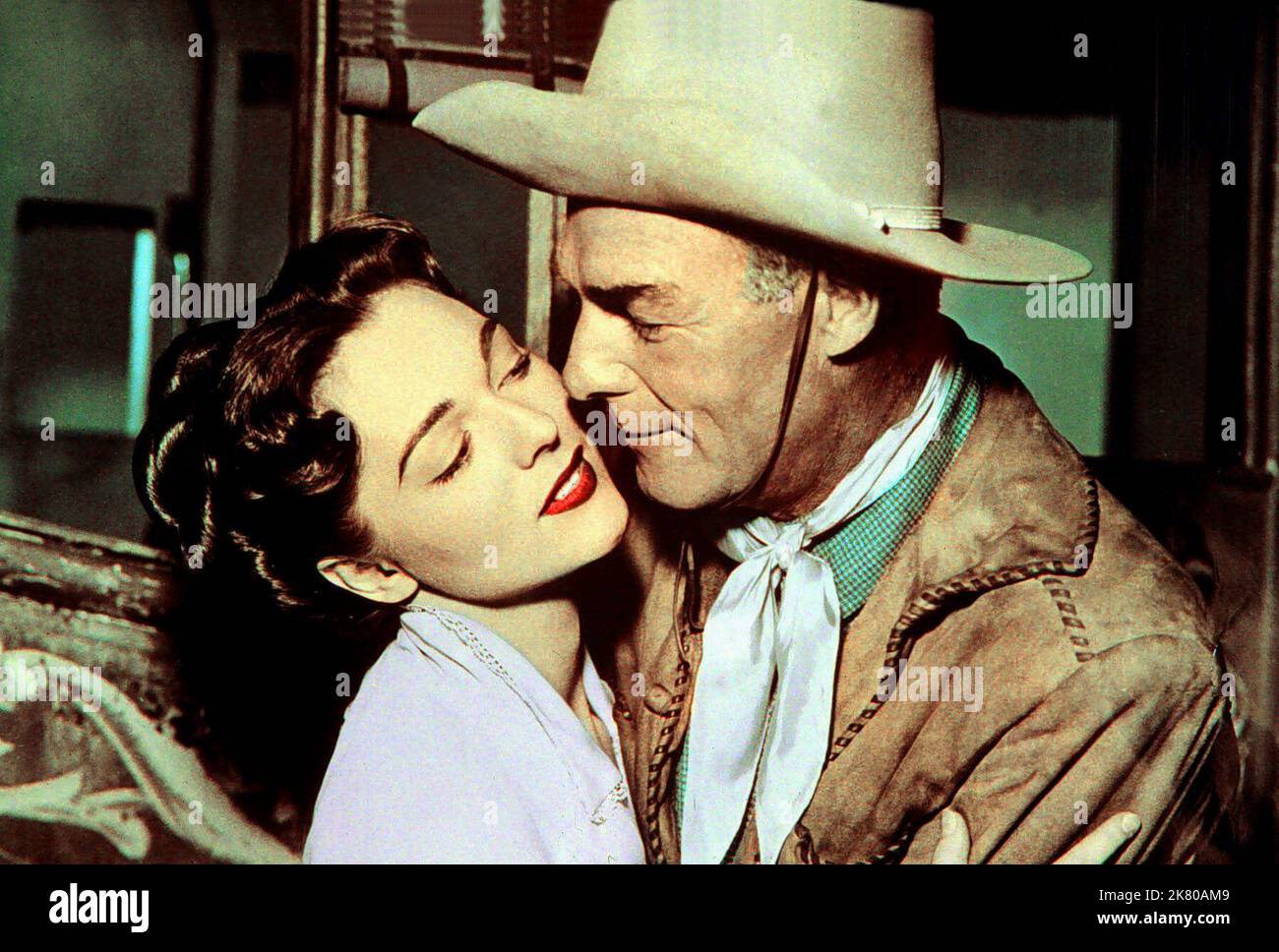 Joan Weldon & Randolph Scott Film Riding Shotgun (1952) Characters ...