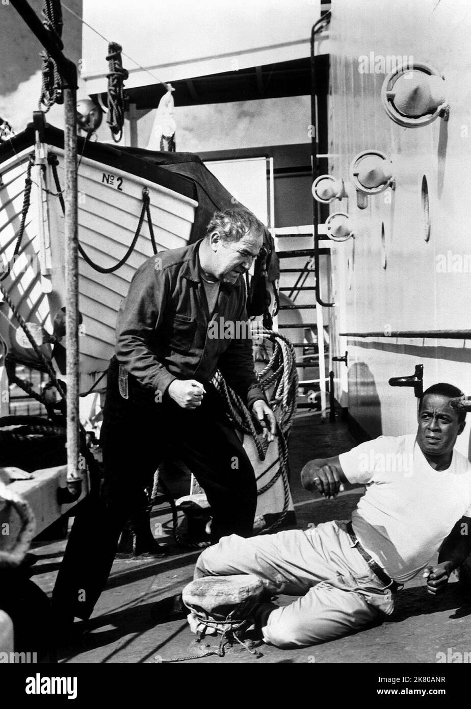 Broderick Crawford Film The Decks Ran Red (1958) Characters: Henry ...