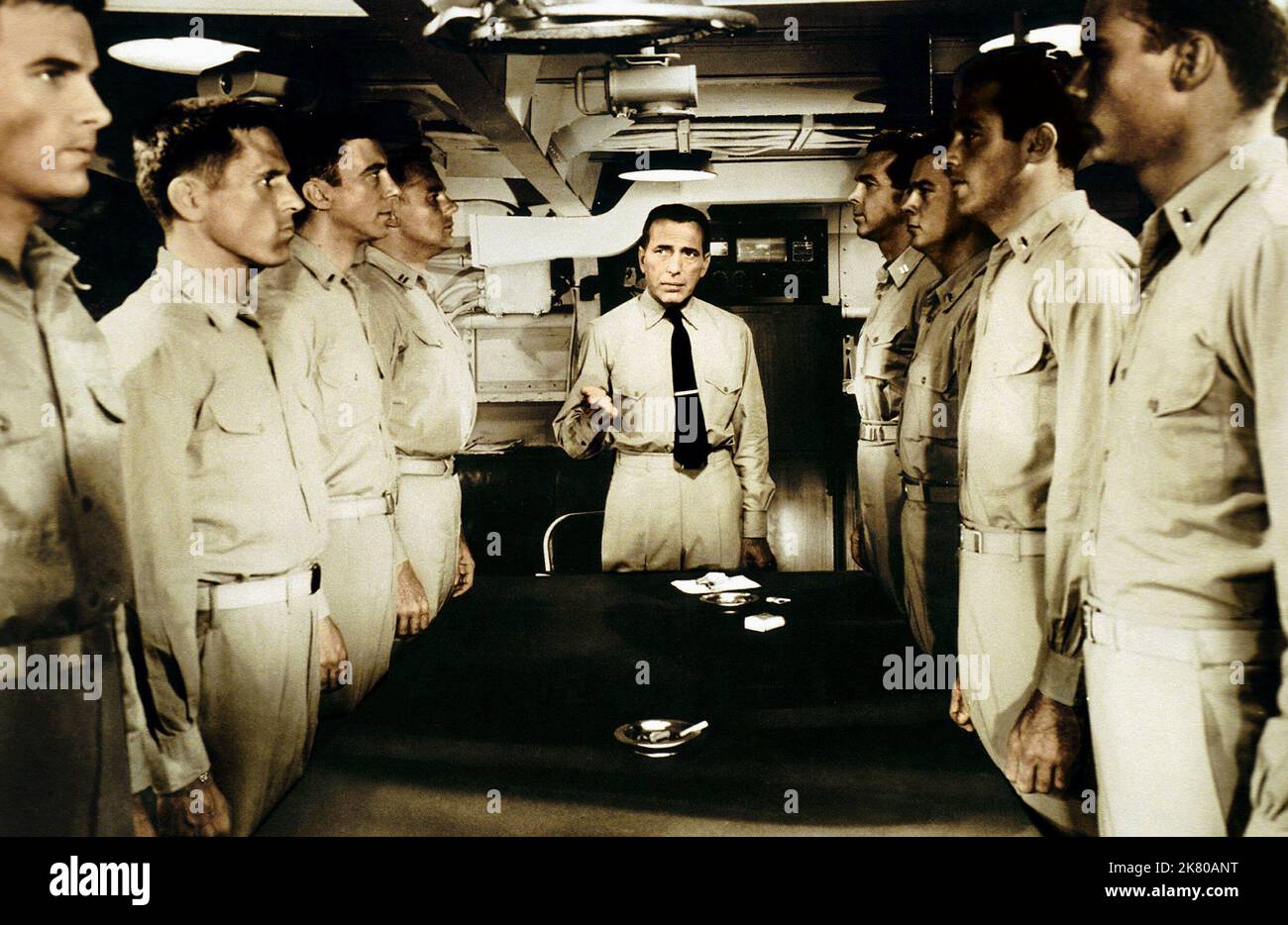 Scene With Humphrey Bogart Film The Caine Mutiny (USA 1954) Characters ...