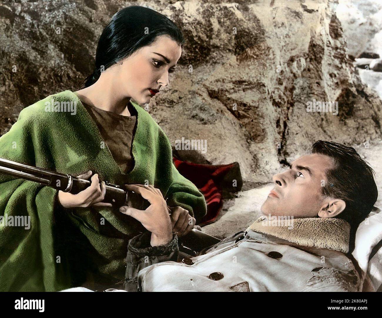 Debra Paget & Stewart Granger Film: The Last Hunt (1956) Characters ...