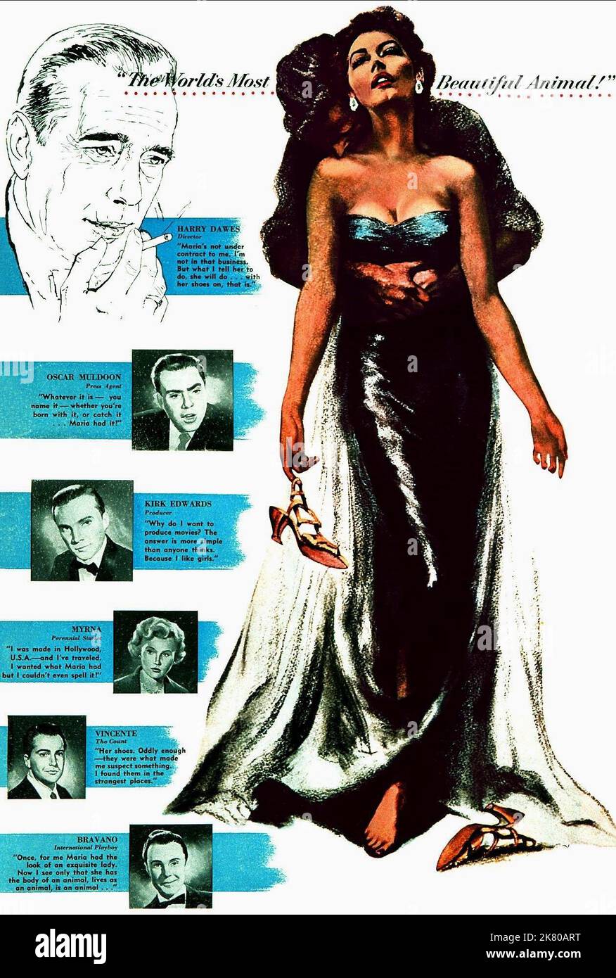 Ava gardner barefoot contessa hi-res stock photography and images - Alamy