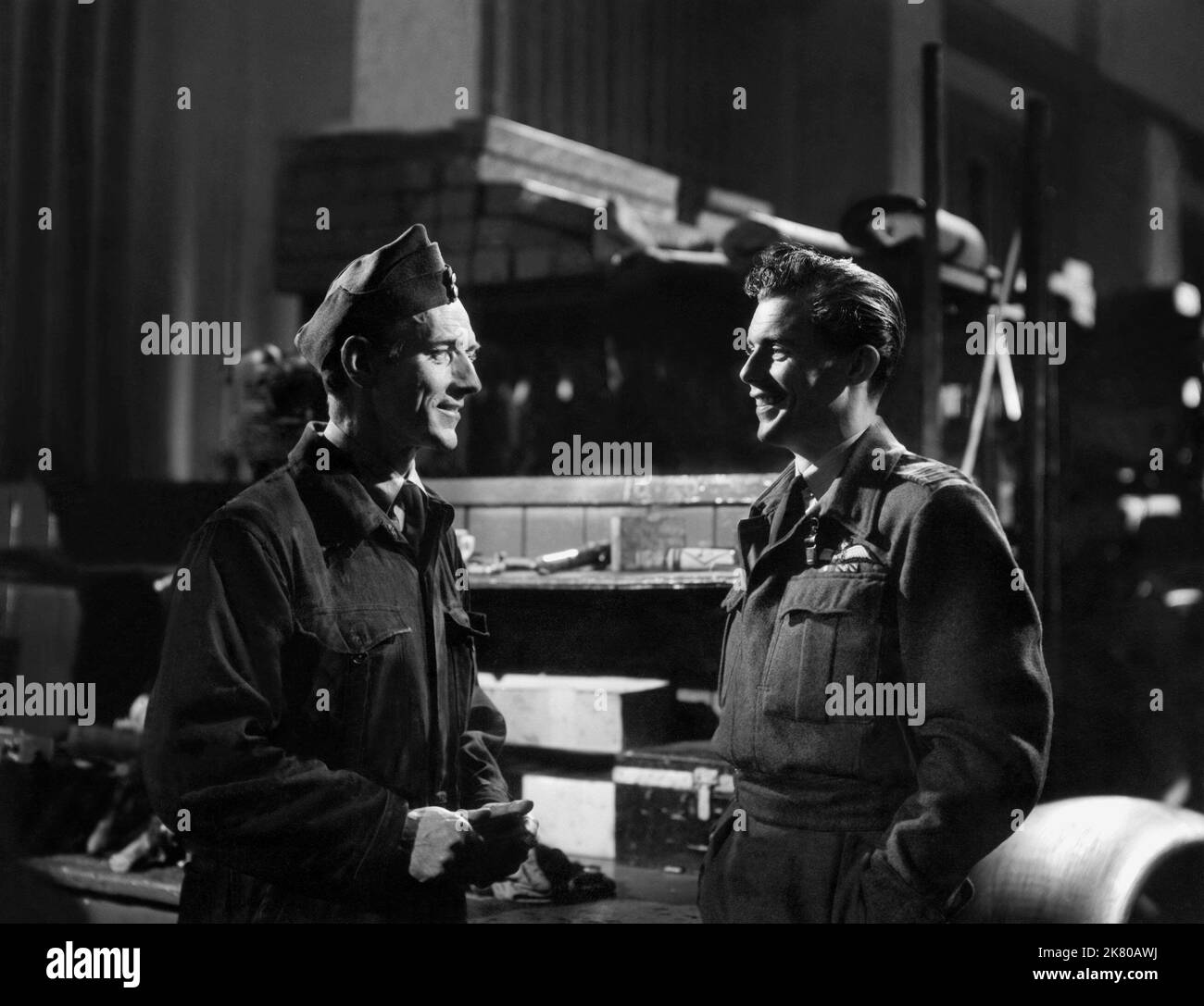 Sam Kydd & Dirk Bogarde Film: Appointment In London; Raiders In The Sky ...