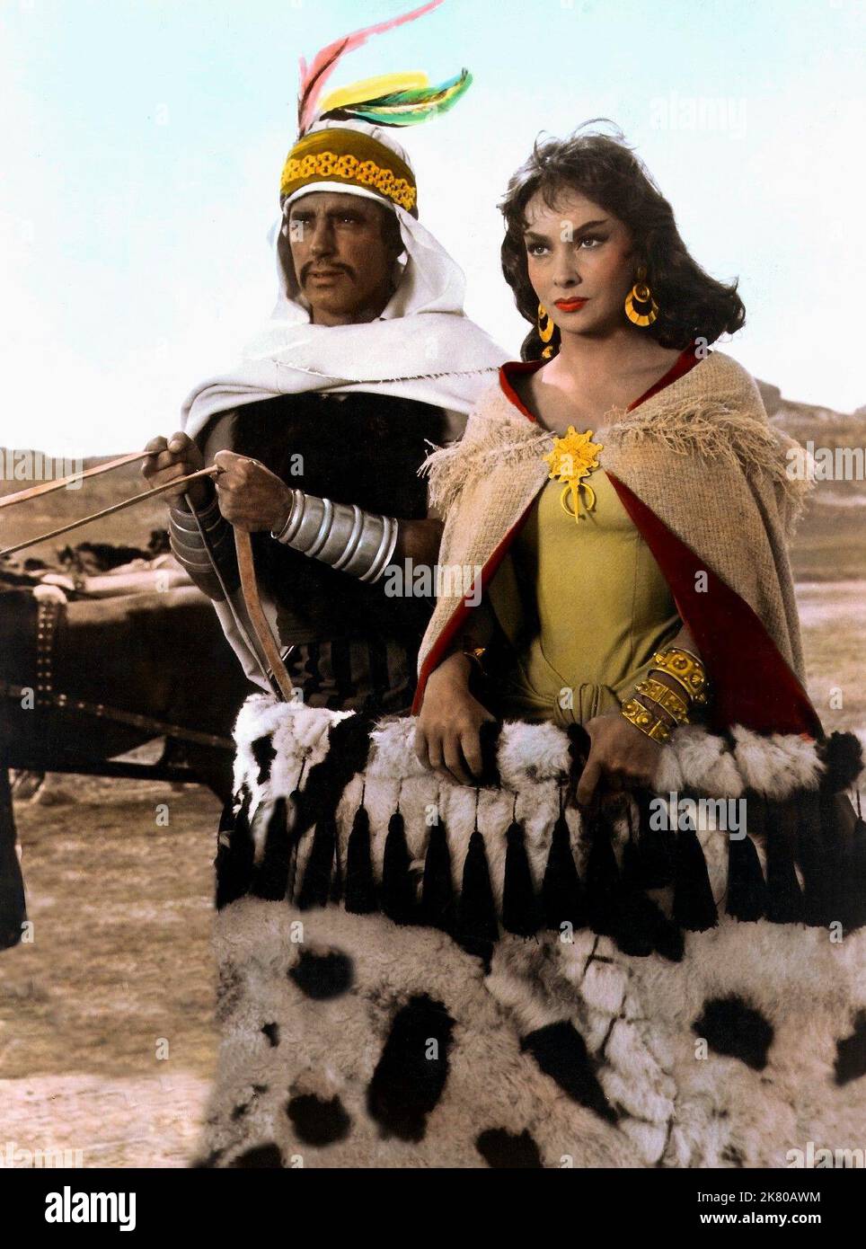 Gina Lollobrigida Film Solomon And Sheba (1954) Characters: Sheba ...