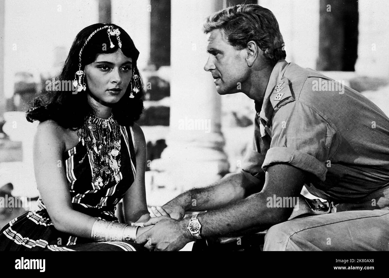 Anna-Maria Sandri & Anthony Steel Film: The Black Tent (1953 ...