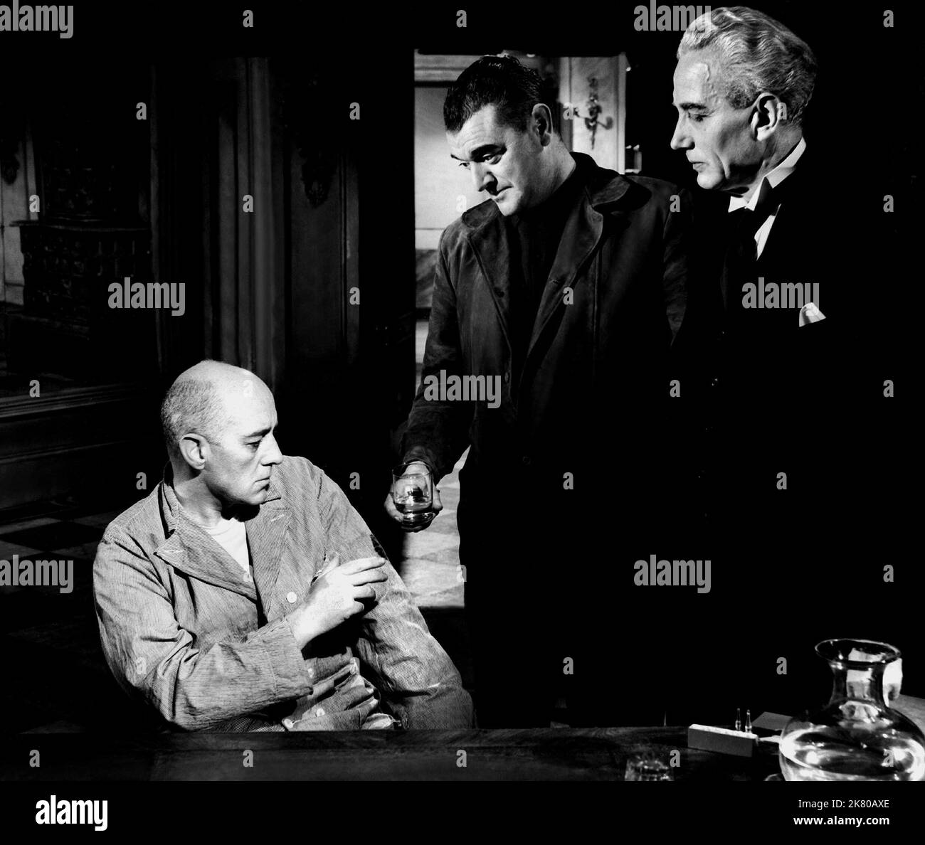 Alec Guinness & Jack Hawkins Film: The Prisoner (UK 1955) Characters ...