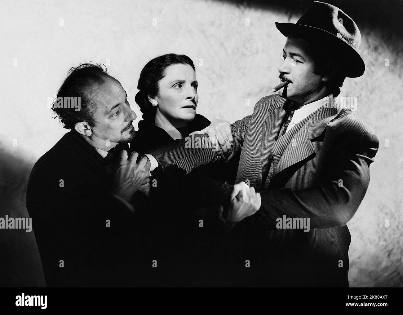 Jay Novello, Angela Clark & Frank Silvera Film: The Miracle Of Our Lady ...