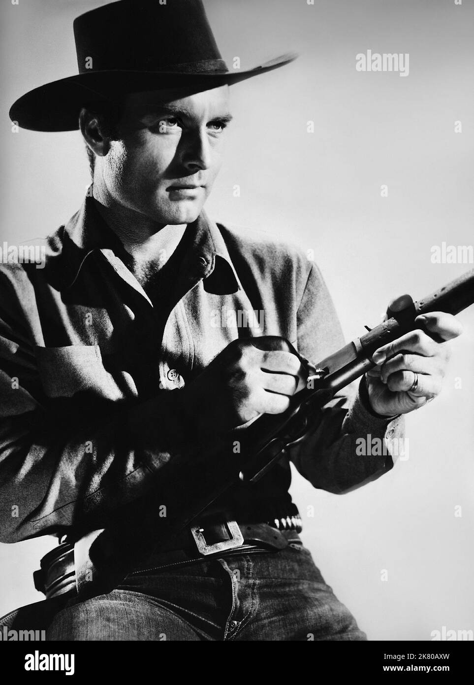 George Montgomery Film The Lone Gun (1954) Characters: Cruze Director ...